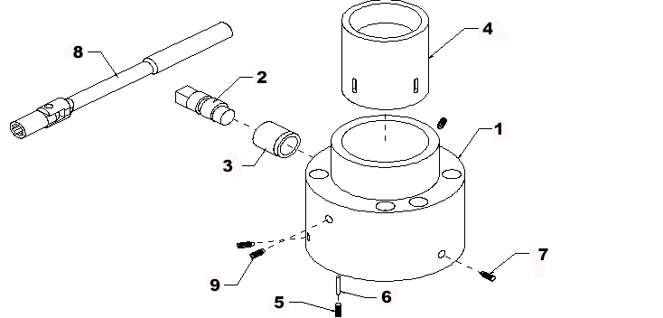 20013 3J MANUAL COLLET CLOSER PARTS LIST